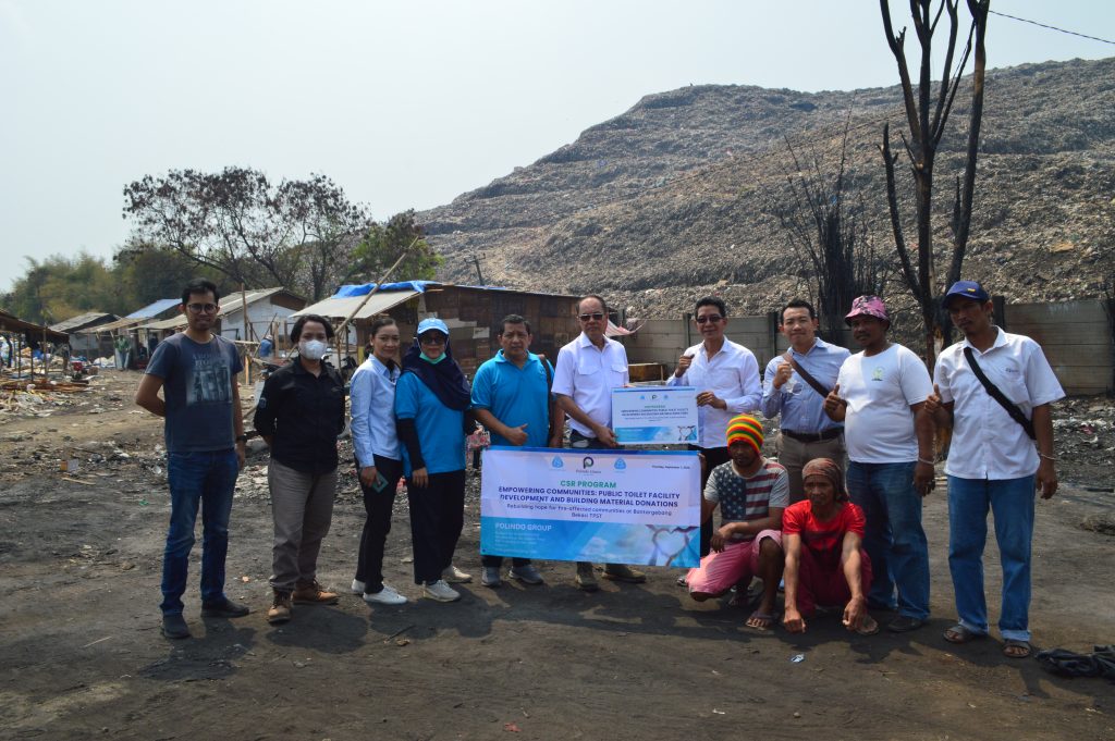 Polindo Utama Helps Community Affected by The Fire - Polindo Utama Recycle